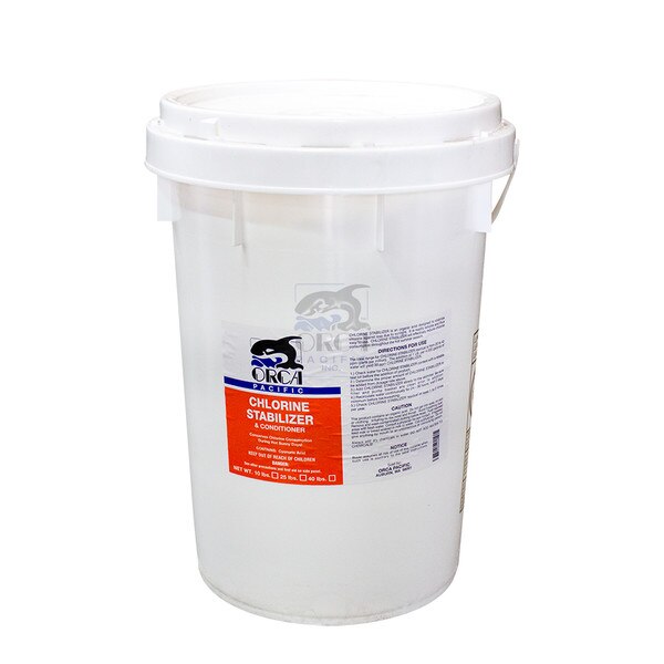 Chlorine Stabilizer, Orca Pacific 40# Pail | Orca Pacific